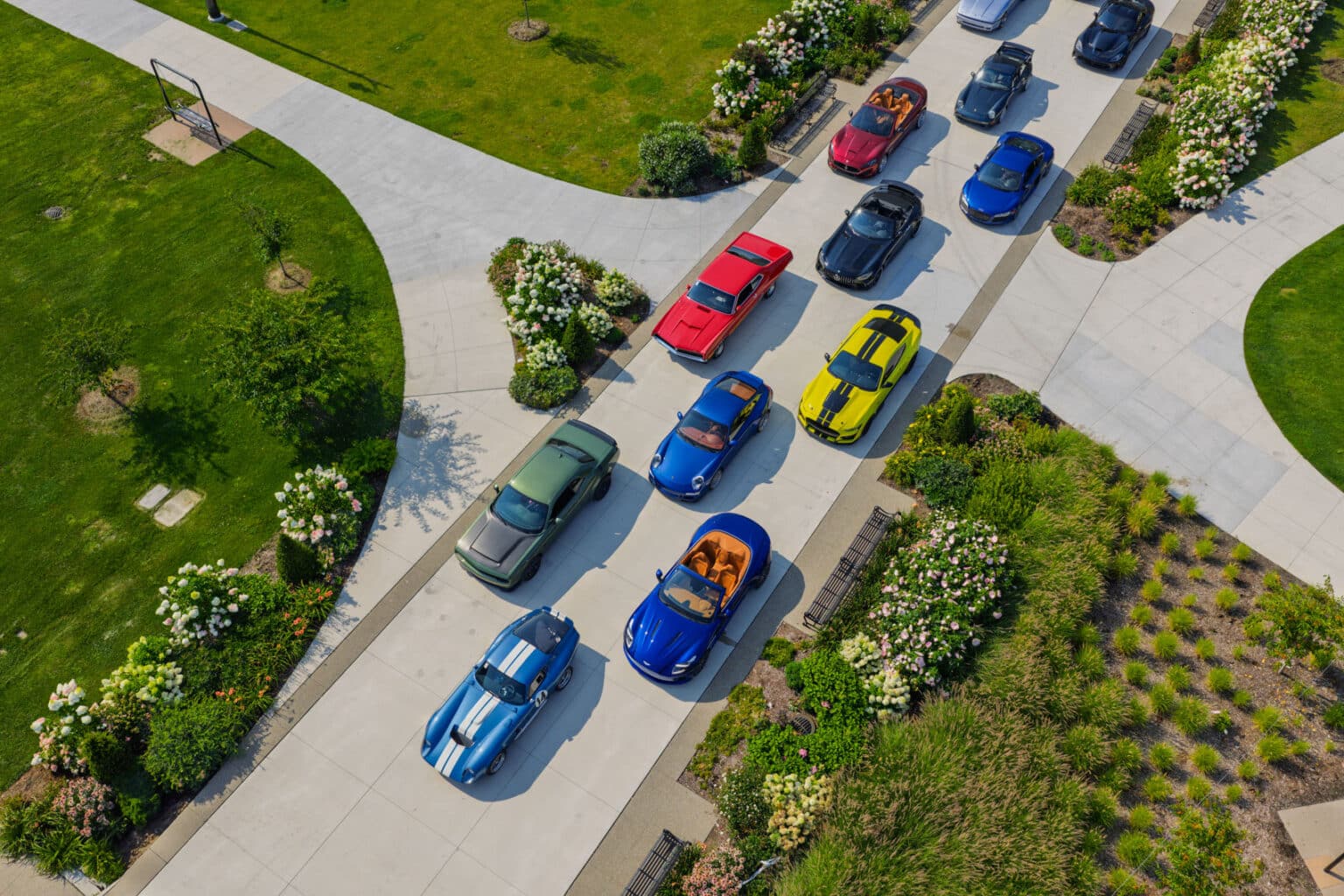 Cars at the Station - Detroit Michigan